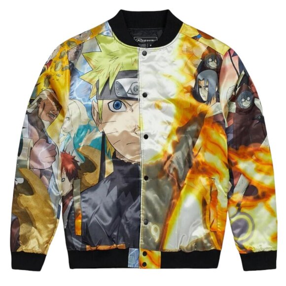 Reason x Naruto Collaboration | Jackets & Coats | Naruto Allover Print ...
